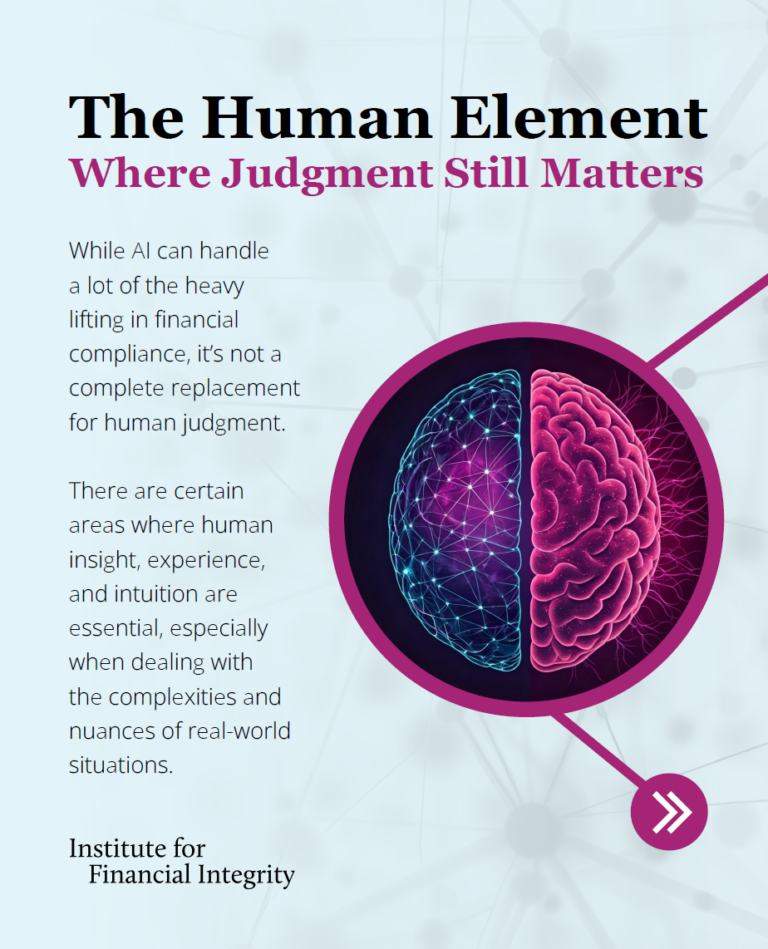AI vs. Human Judgment - Institute for Financial Integrity