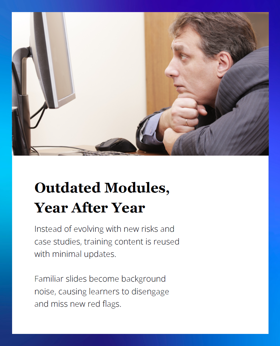Why Compliance Training Still Fails - Institute for Financial Integrity